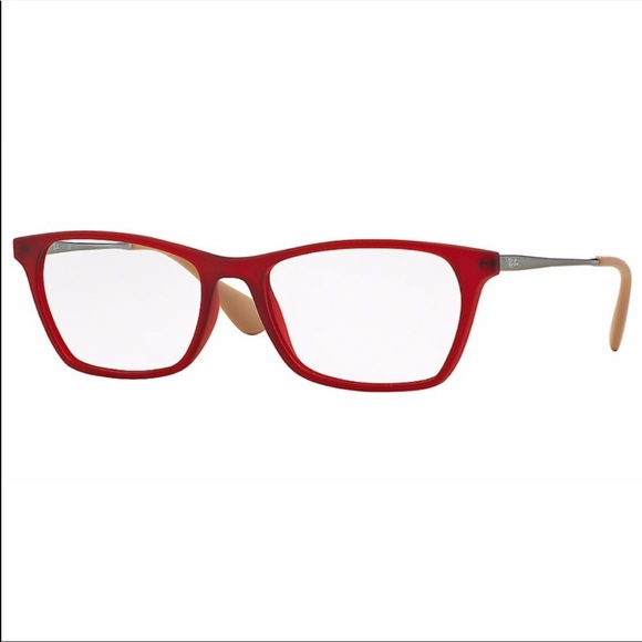 Ray-Ban | Accessories | Rayban Rb753 Eye Glasses Red | Poshmark